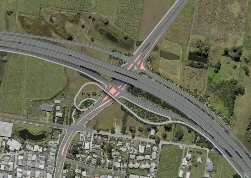 Coomera Connector - interchanges | Coomera Connector (Future stages ...