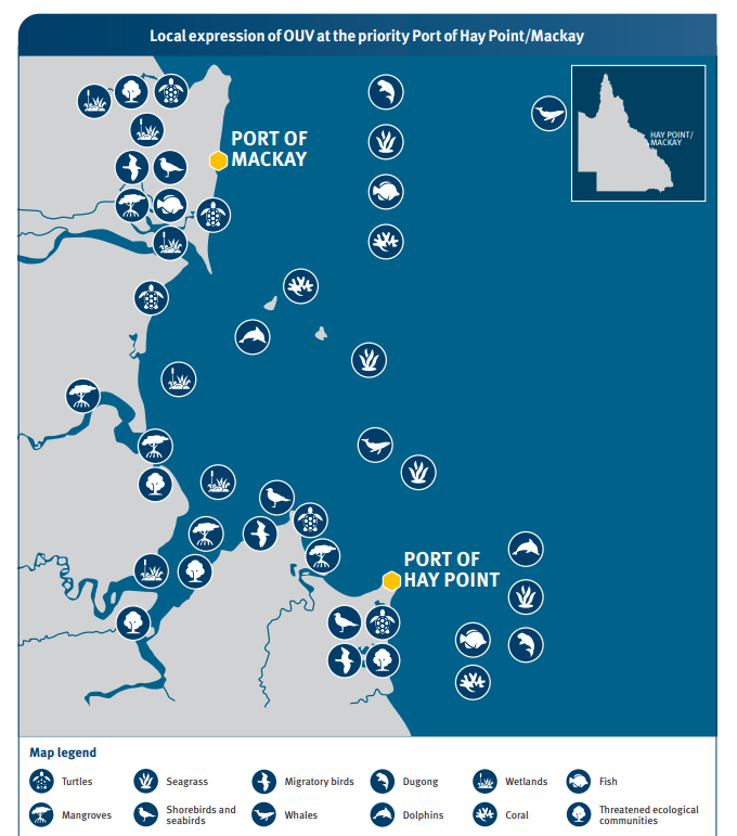 Environmental values | Priority Port of Hay Point/Mackay | TMR Projects