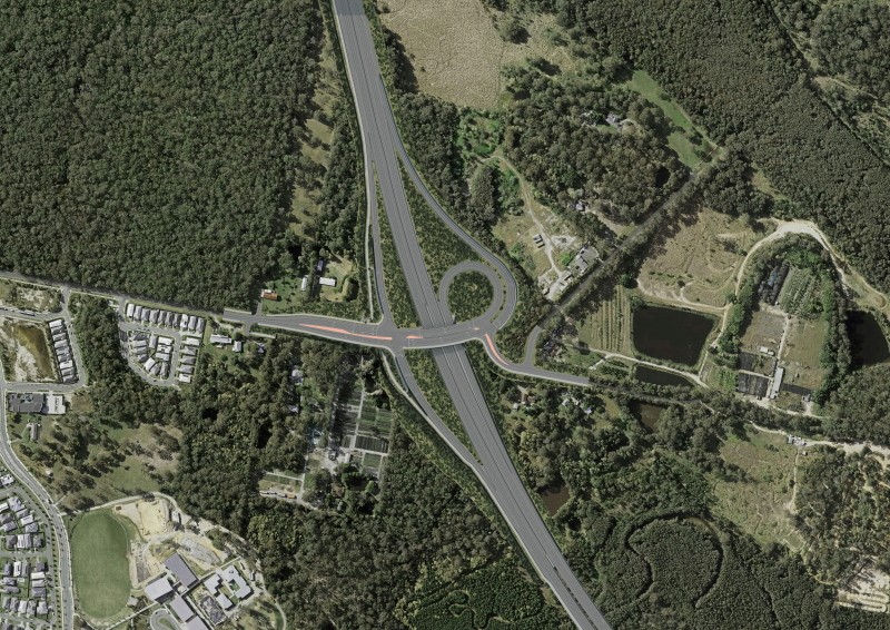 Coomera Connector - interchanges | Coomera Connector (Future stages ...